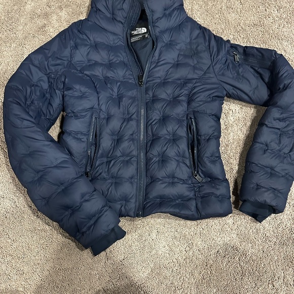 The North Face | Jackets & Coats | The North Face Navy Puffer Jacket ...